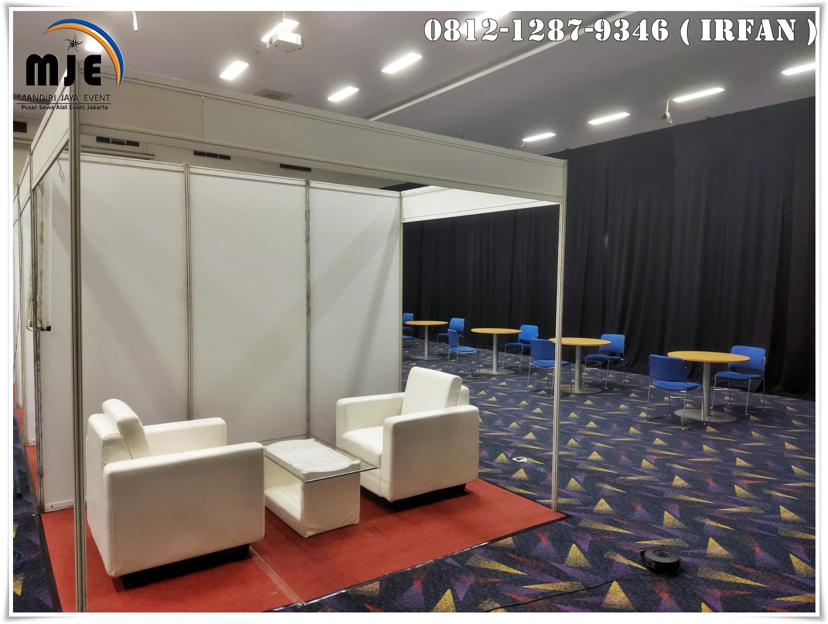 RENTAL ONE SET PARTISI DAN SOFA KOTAK PUTIH EVENT TELKOM UNIVERSITY ...