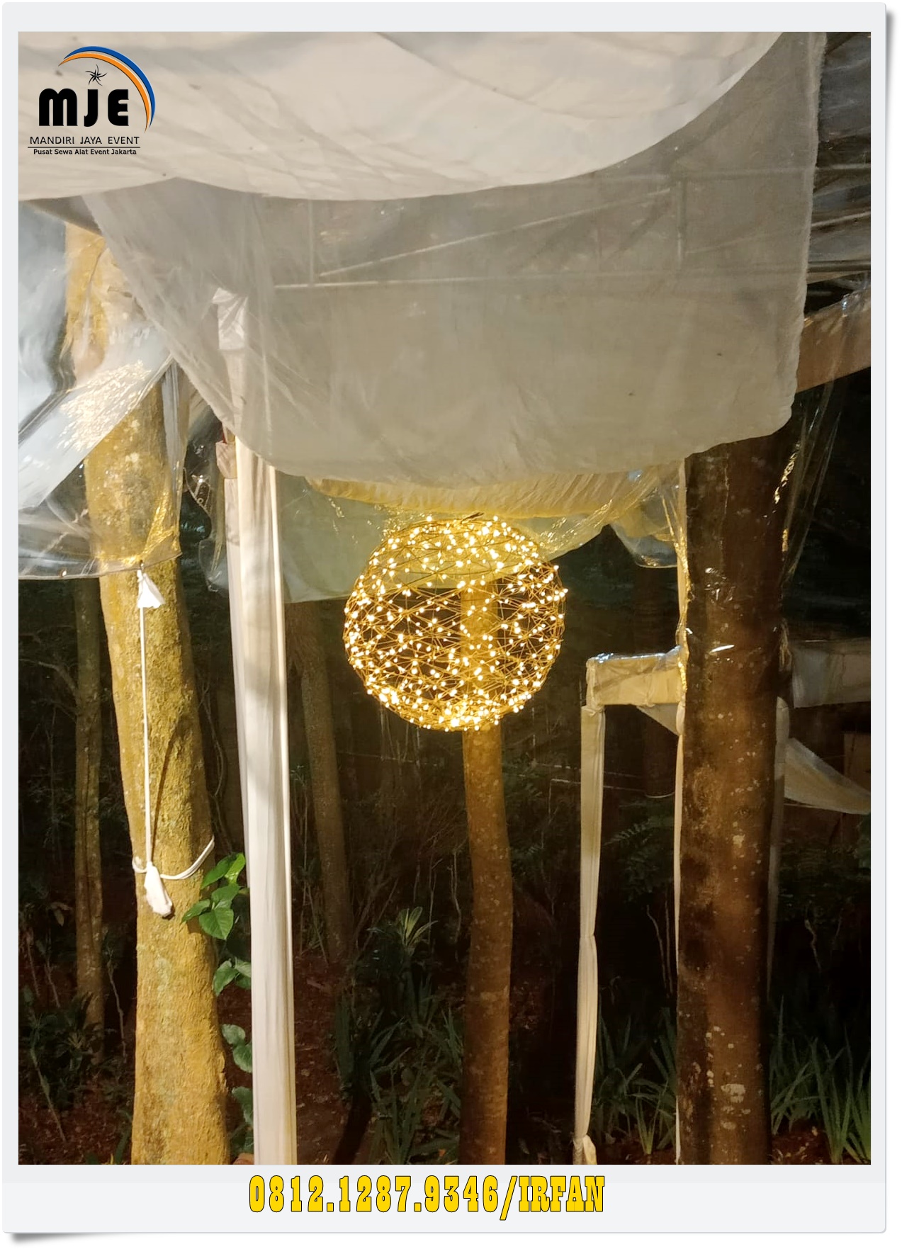 TEMPAT PERSEWAAN LAMPU GANTUNG FAIRY LIGHT MODEL BULAT – Spesialis Jasa ...