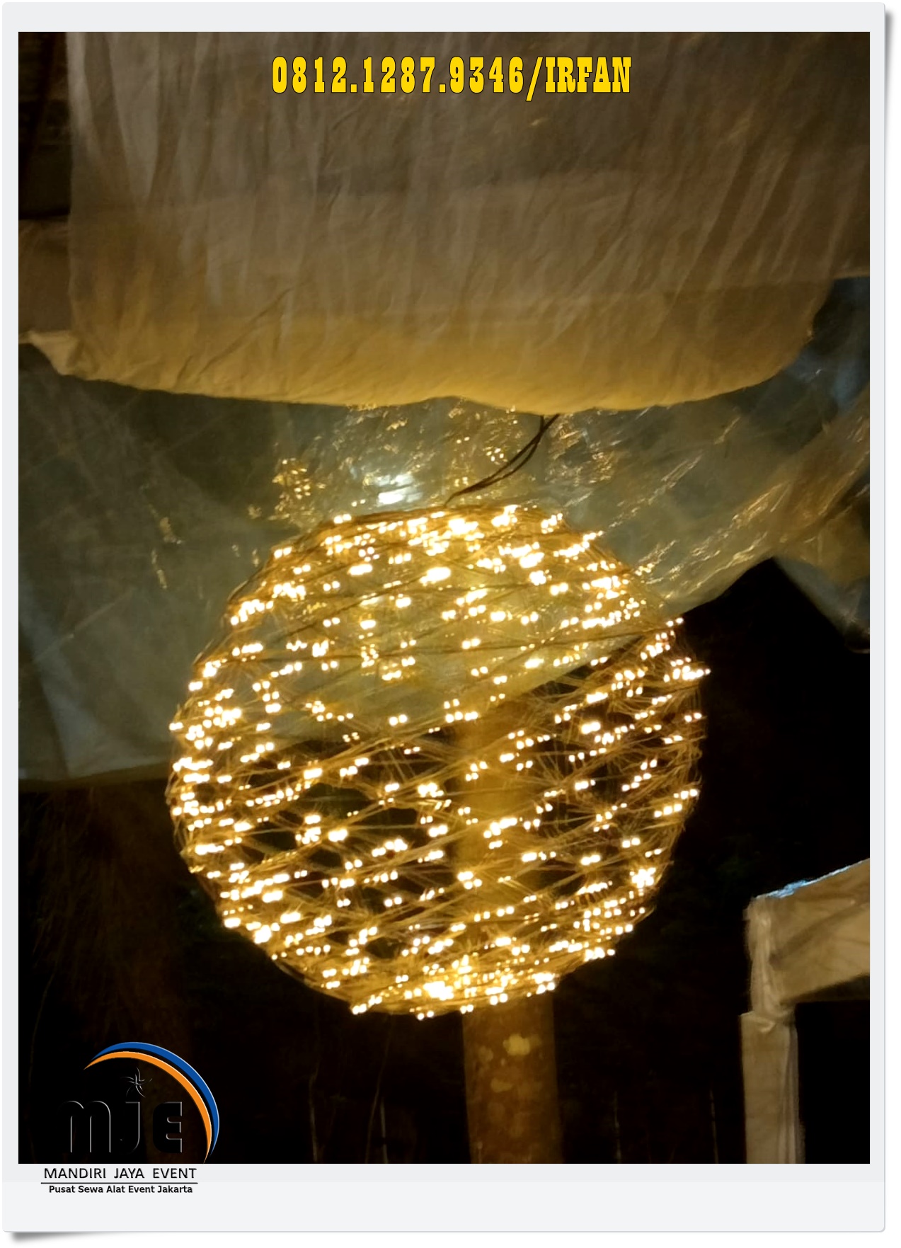 TEMPAT PERSEWAAN LAMPU GANTUNG FAIRY LIGHT MODEL BULAT – Spesialis Jasa ...
