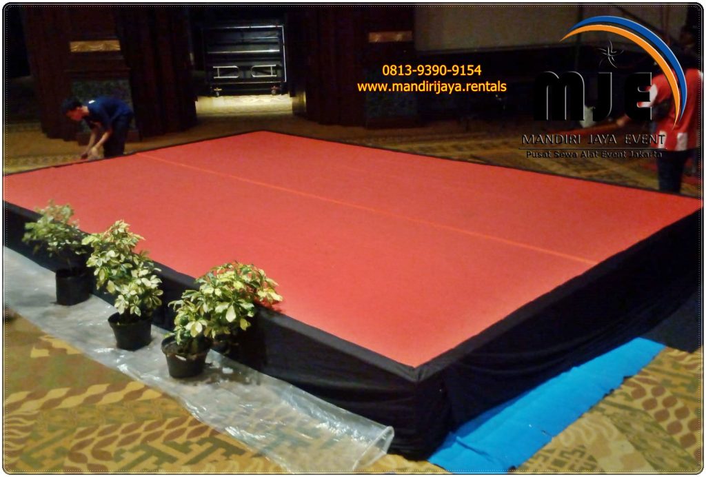 SEWA PANGGUNG KARPET STANDAR MERAH JAKARTA – Spesialis Jasa Dekorasi ...