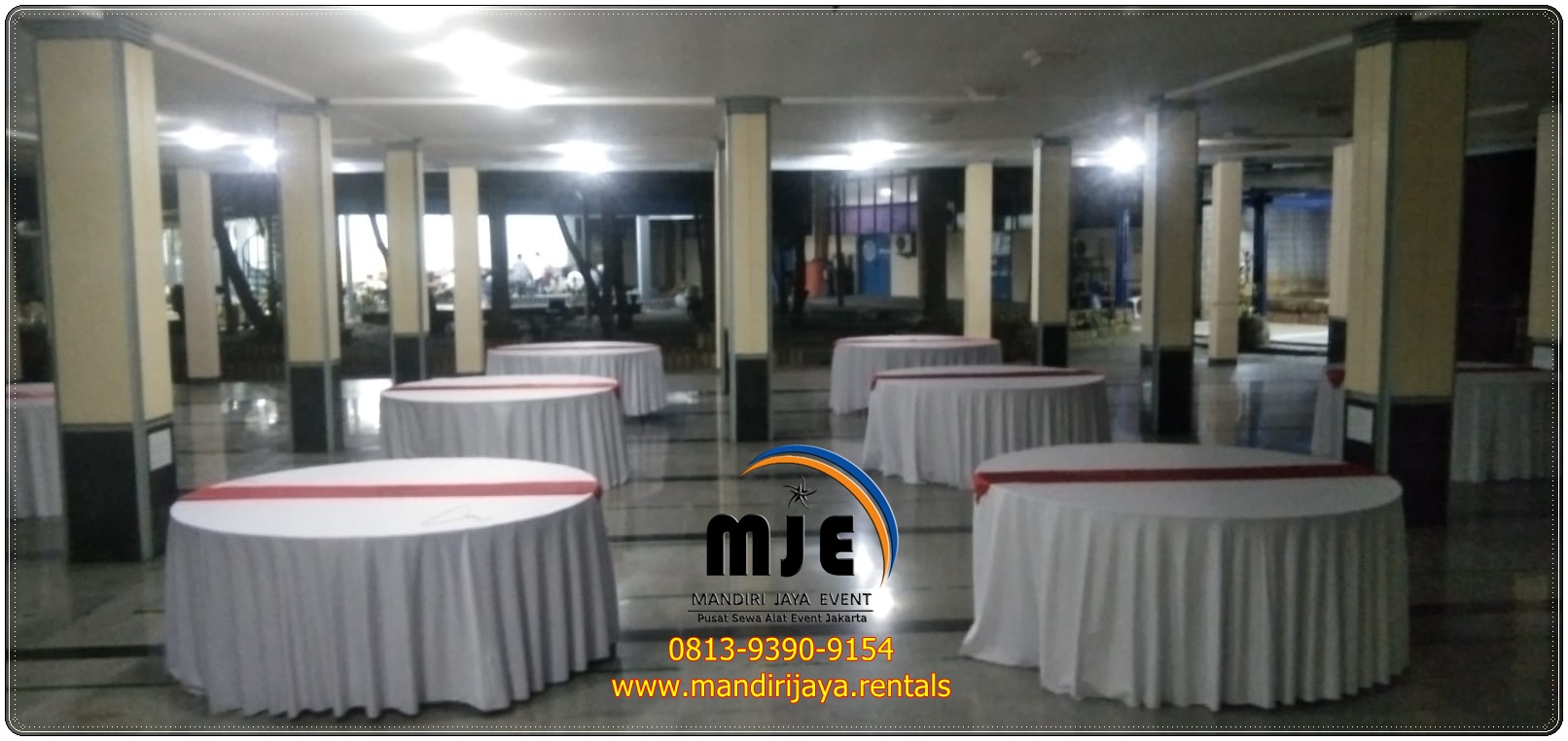 SEWA MEJA BULAT EVENT UNIVERSITAS TRISAKTI JAKARTA – Spesialis Jasa ...