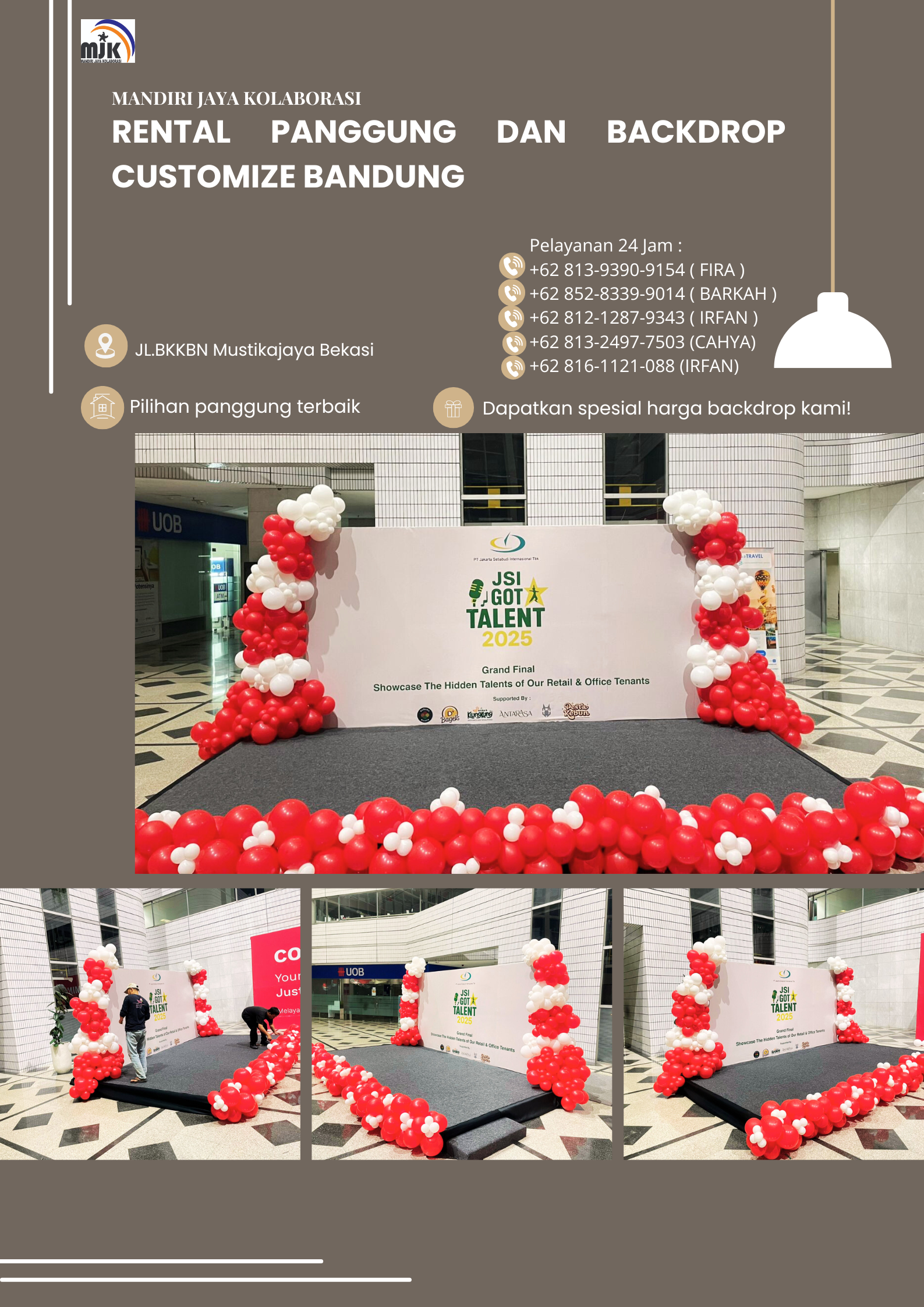 Rental Panggung Dan Backdrop Customize Bandung – Spesialis Jasa ...